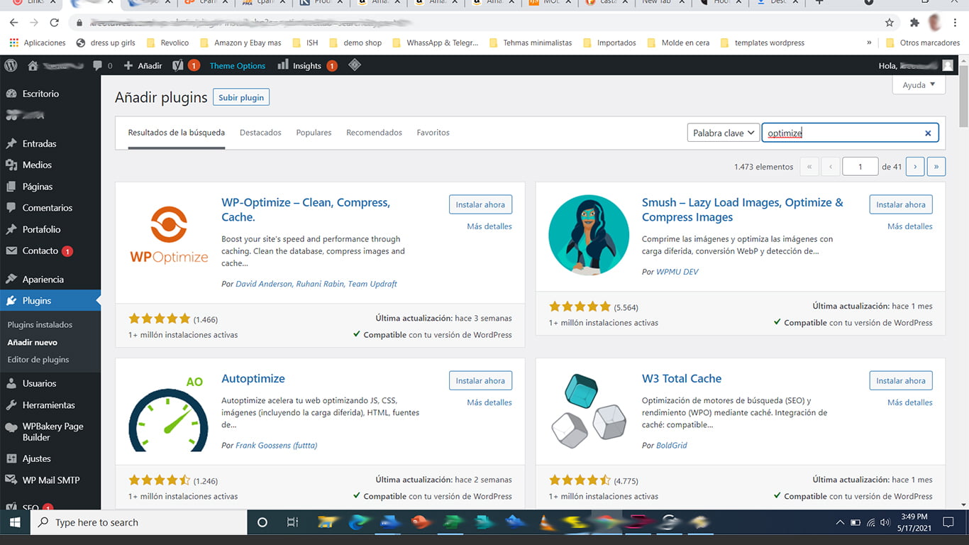 Optimizar Base De Datos En Wordpress Con Plugin Wpoptimize